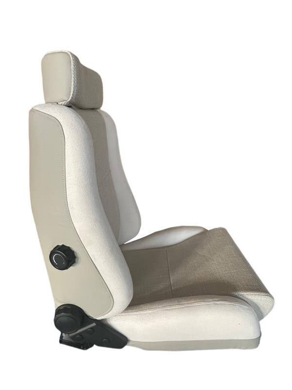 Autotecnica Holden Commodore VK Beige Two-Tone Sports Seat & Rails Combo