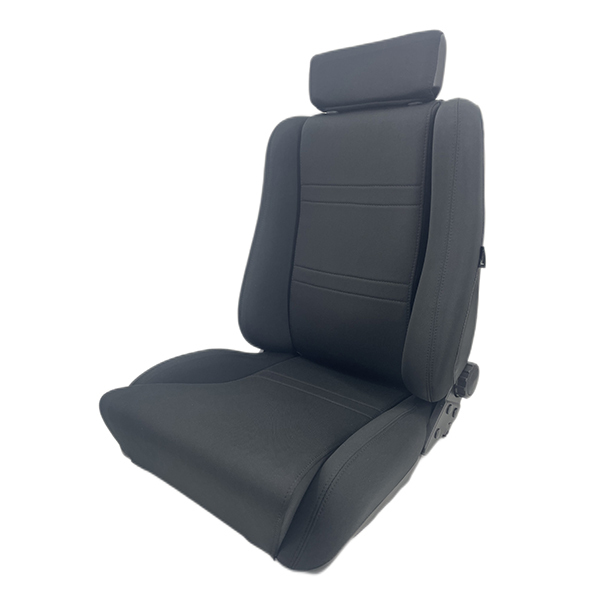 Autotecnica Holden Commodore VK Black PU Leather Sports Seat & Rails Combo