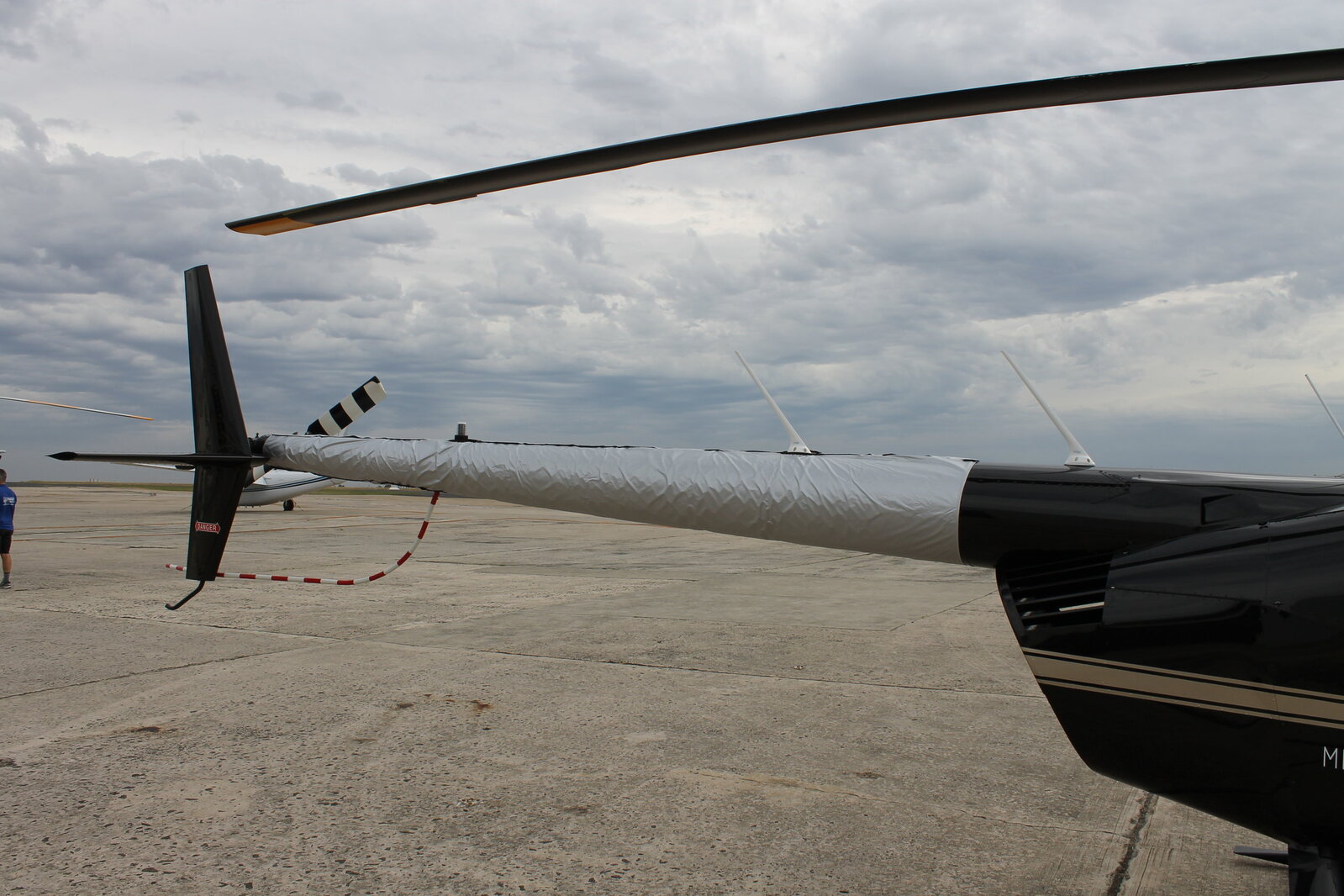 Aviotecnica R44 Helicopter Engine & Tail Boom Hail Cover CRAFT4