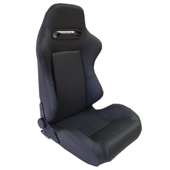 Autotecnica Holden Commodore VL Retro Race Sports Seat & Rails Combo