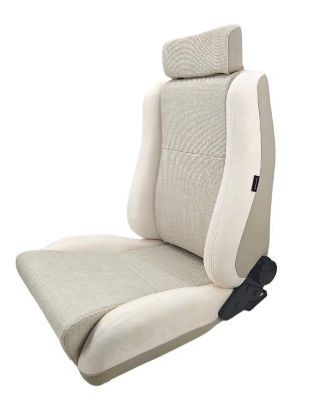 Autotecnica Holden Commodore VT Beige Two-Tone Sports Seat & Rails Combo